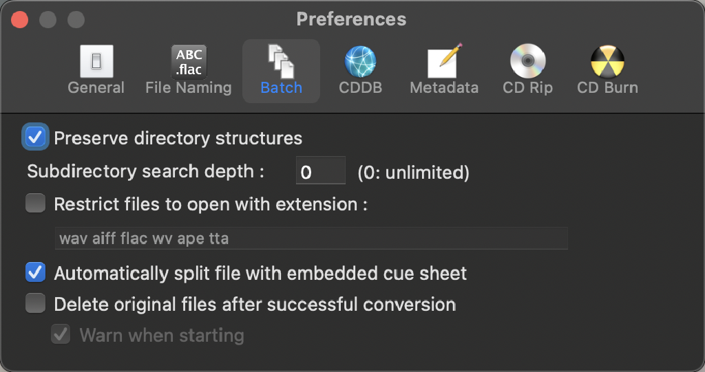 XLD Setting and Ripping Guide