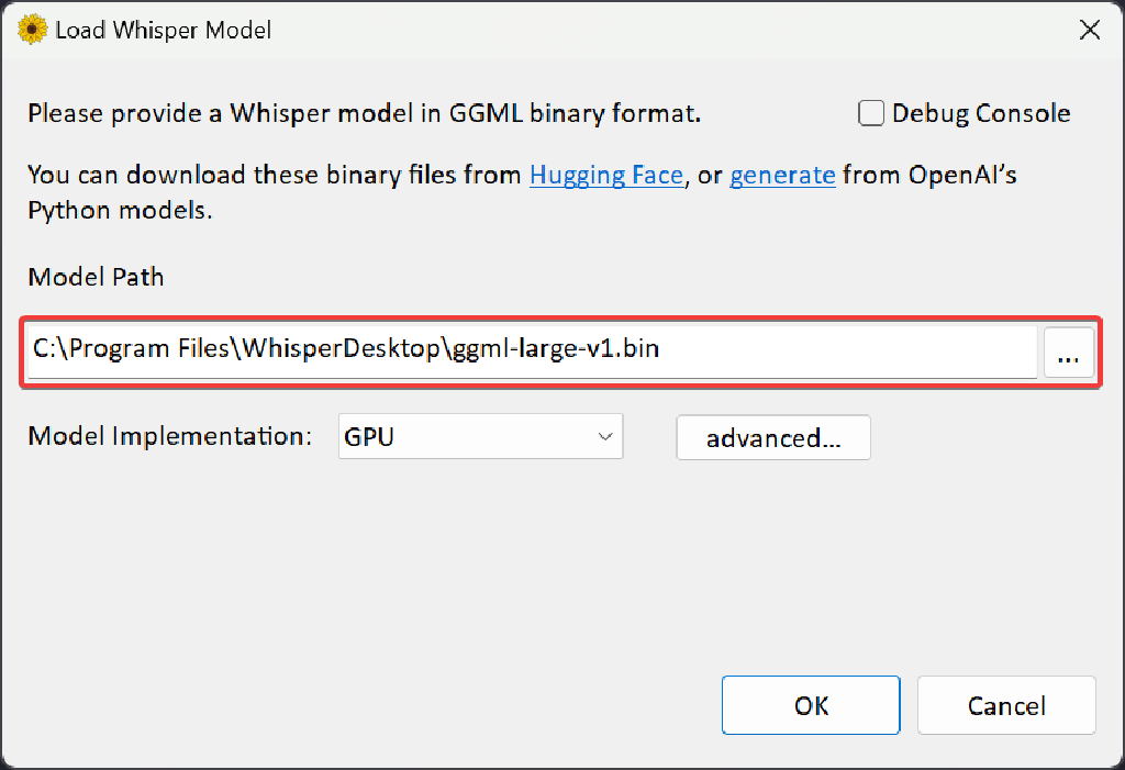 Whisper 使用指南