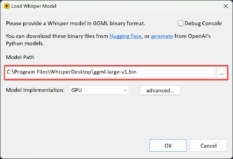 Whisper 使用指南